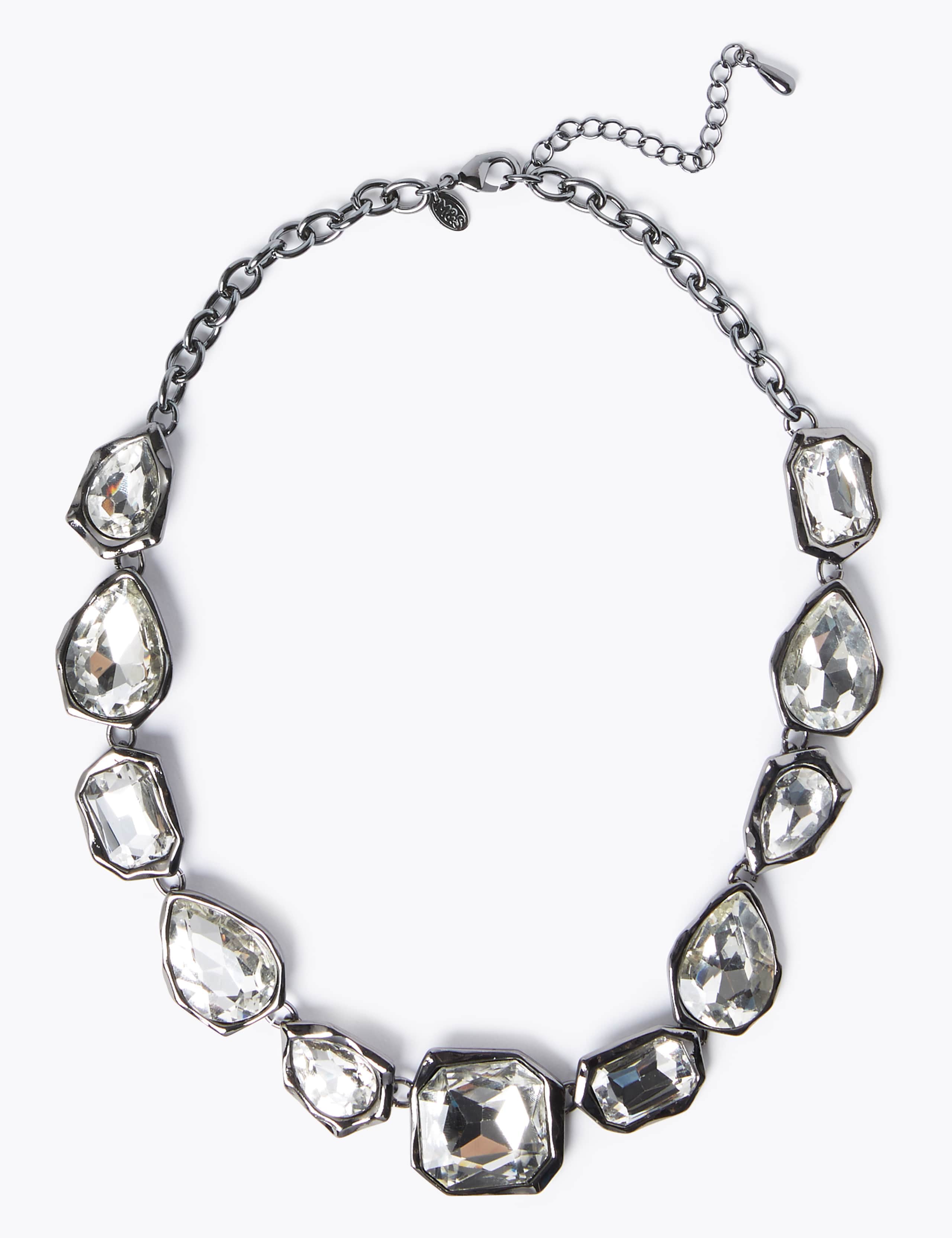 Gem Collar Necklace | M&S Collection | M&S IE