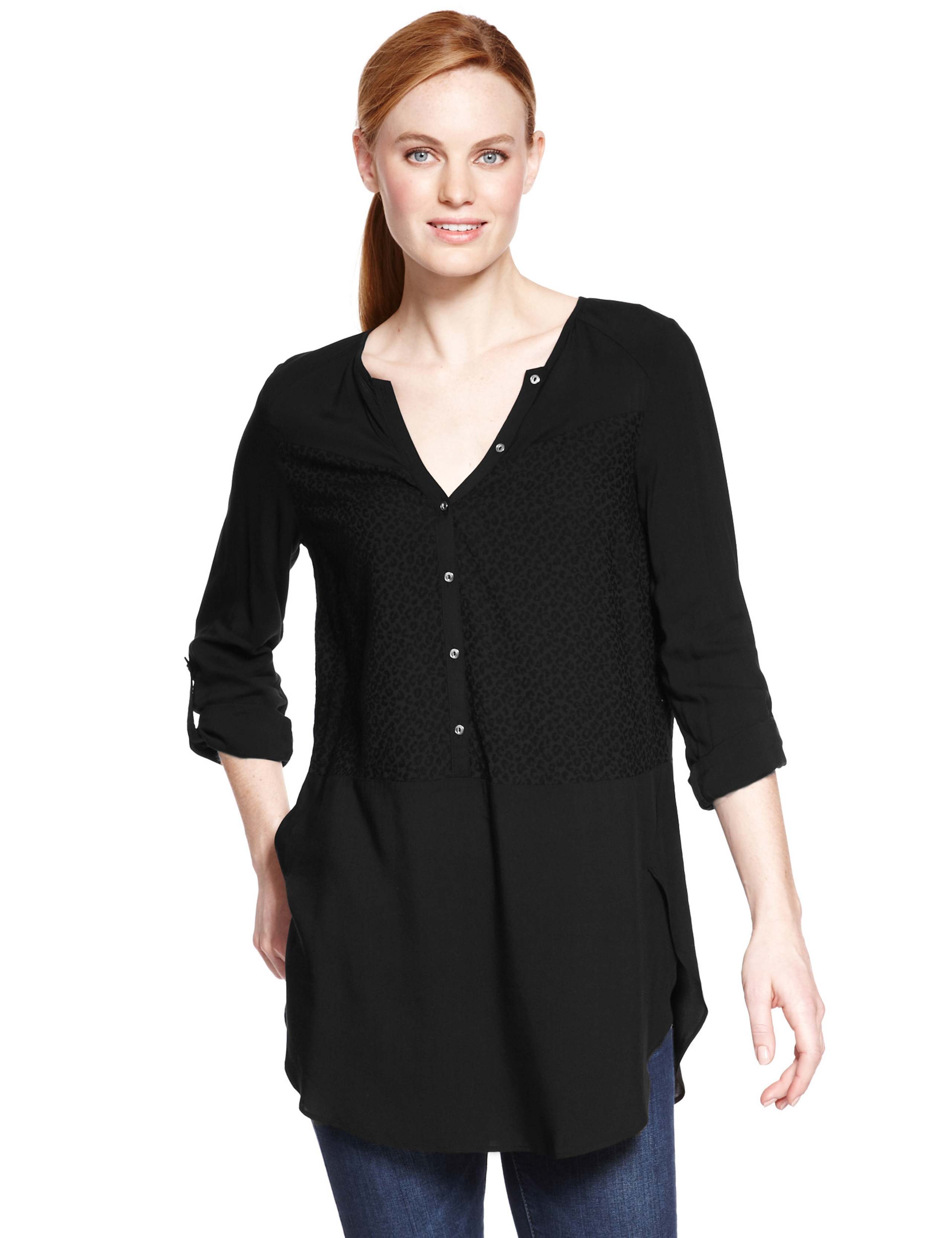 Animal Print Blouse | M&S Collection | M&S