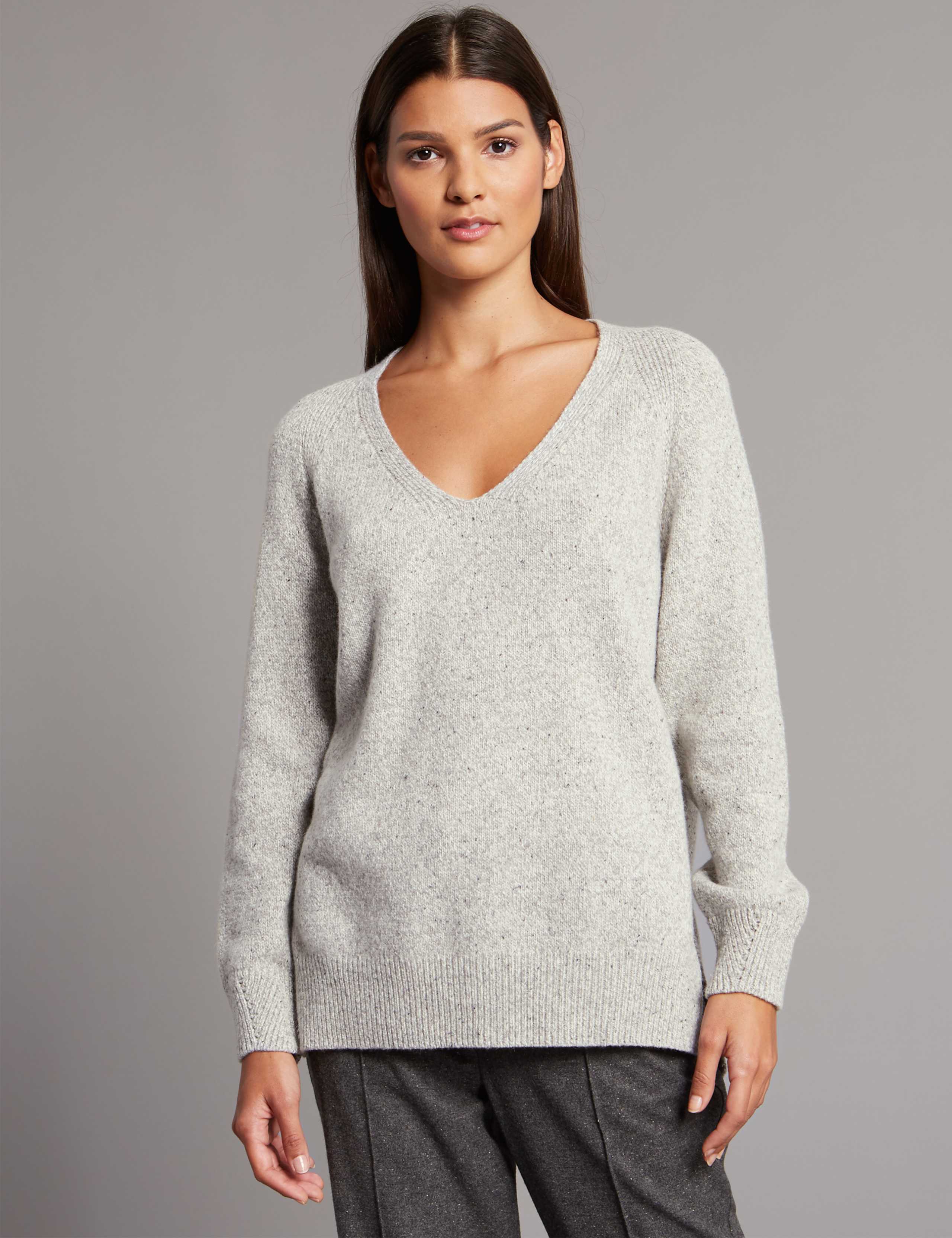 Wool Blend V-Neck Jumper | Autograph | M&S