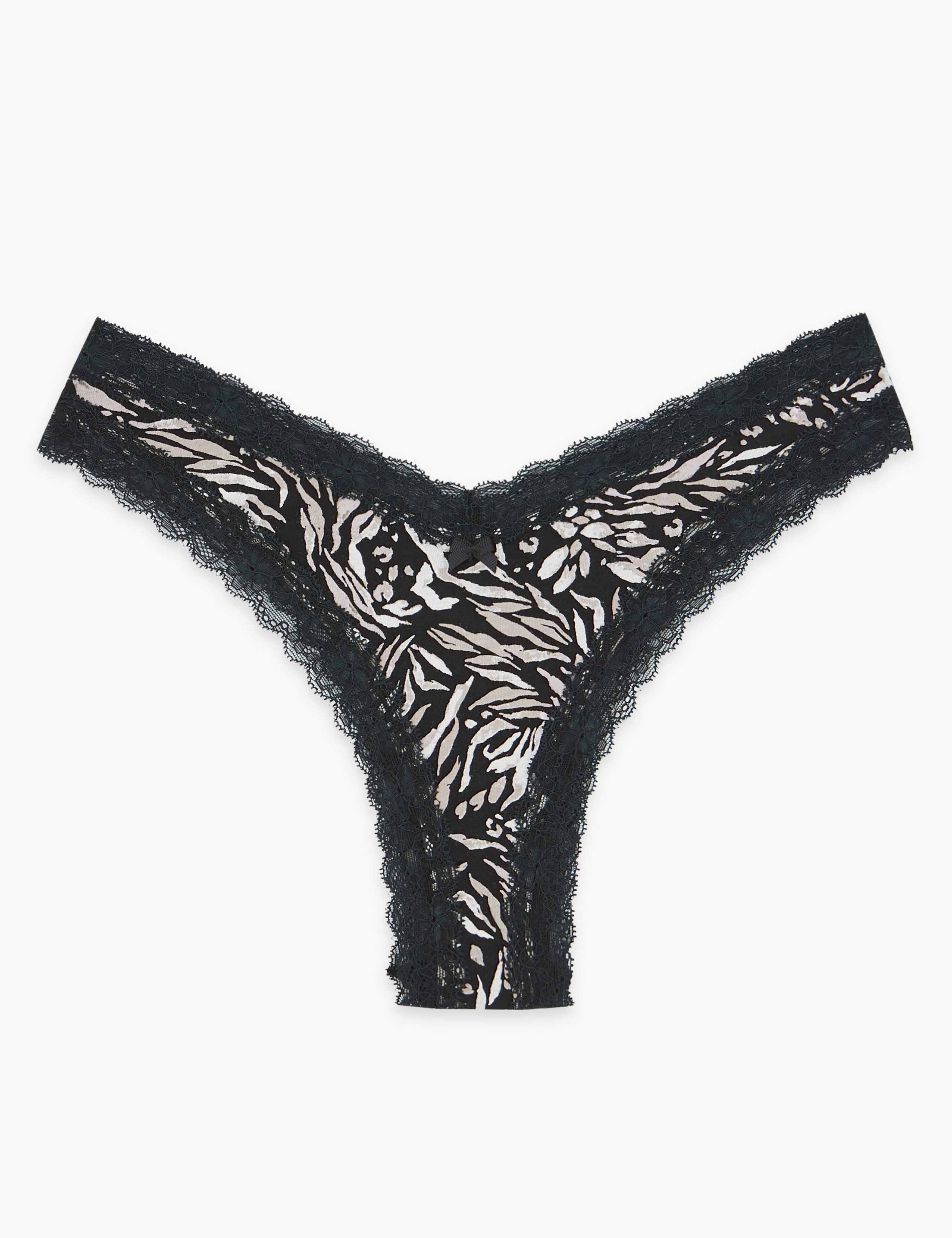zebra print knickers