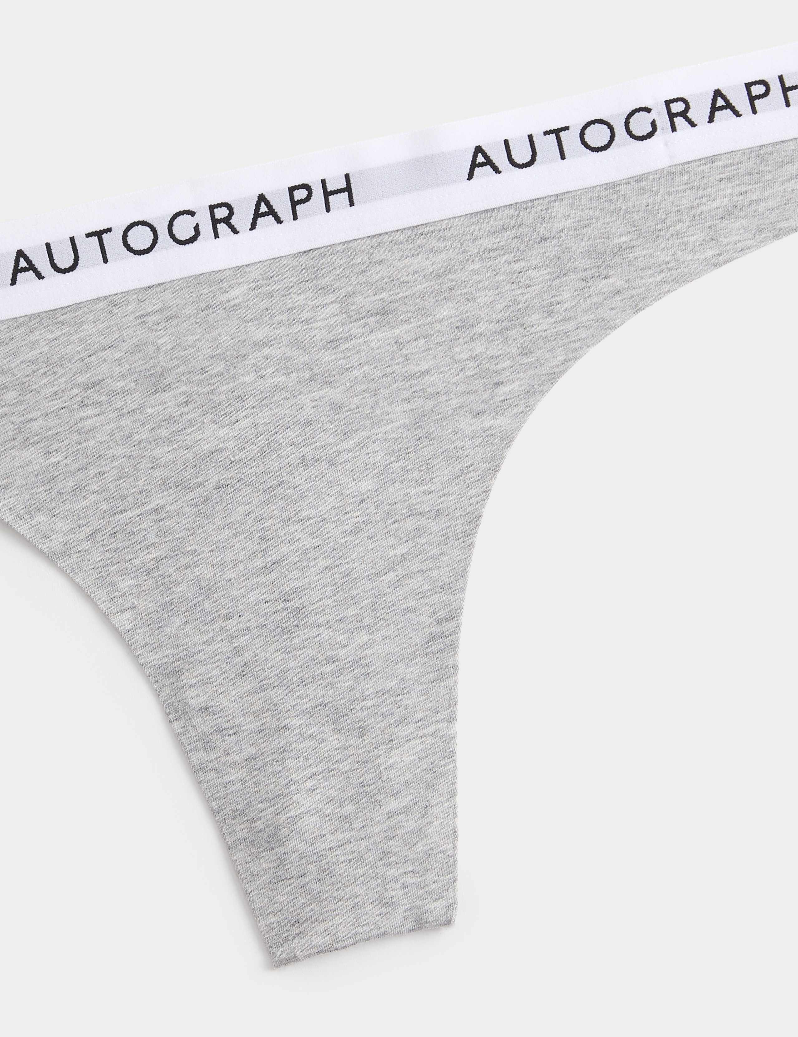 Lille Supima™ Cotton Thong | Autograph | M&S
