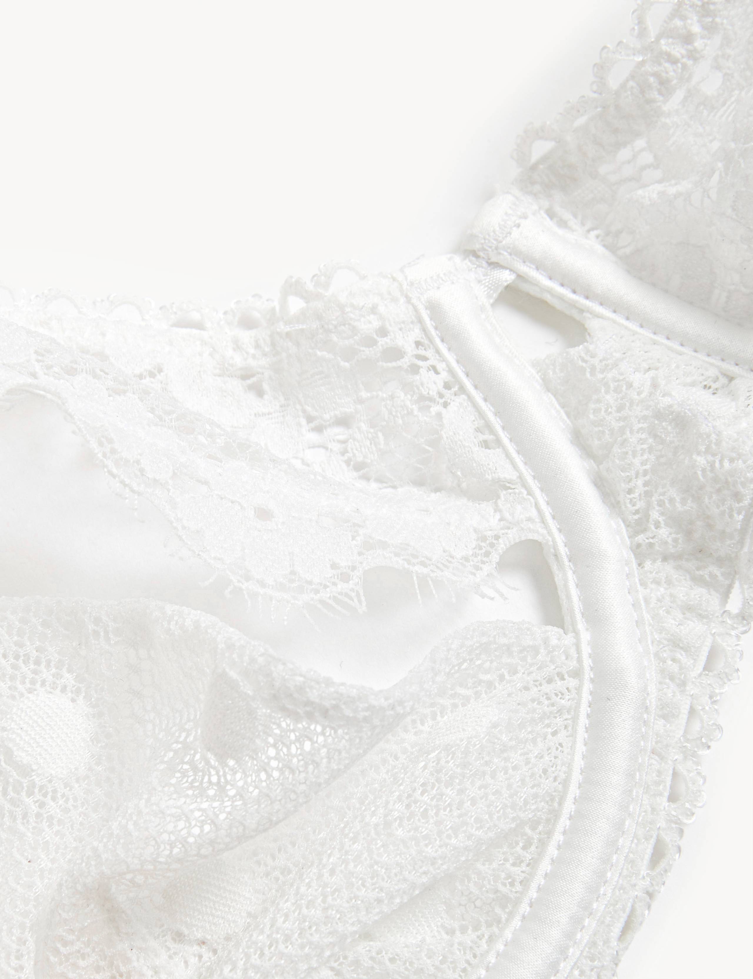 Linea Lace Cut Out Wired Balcony Bra A-E | Boutique | M&S