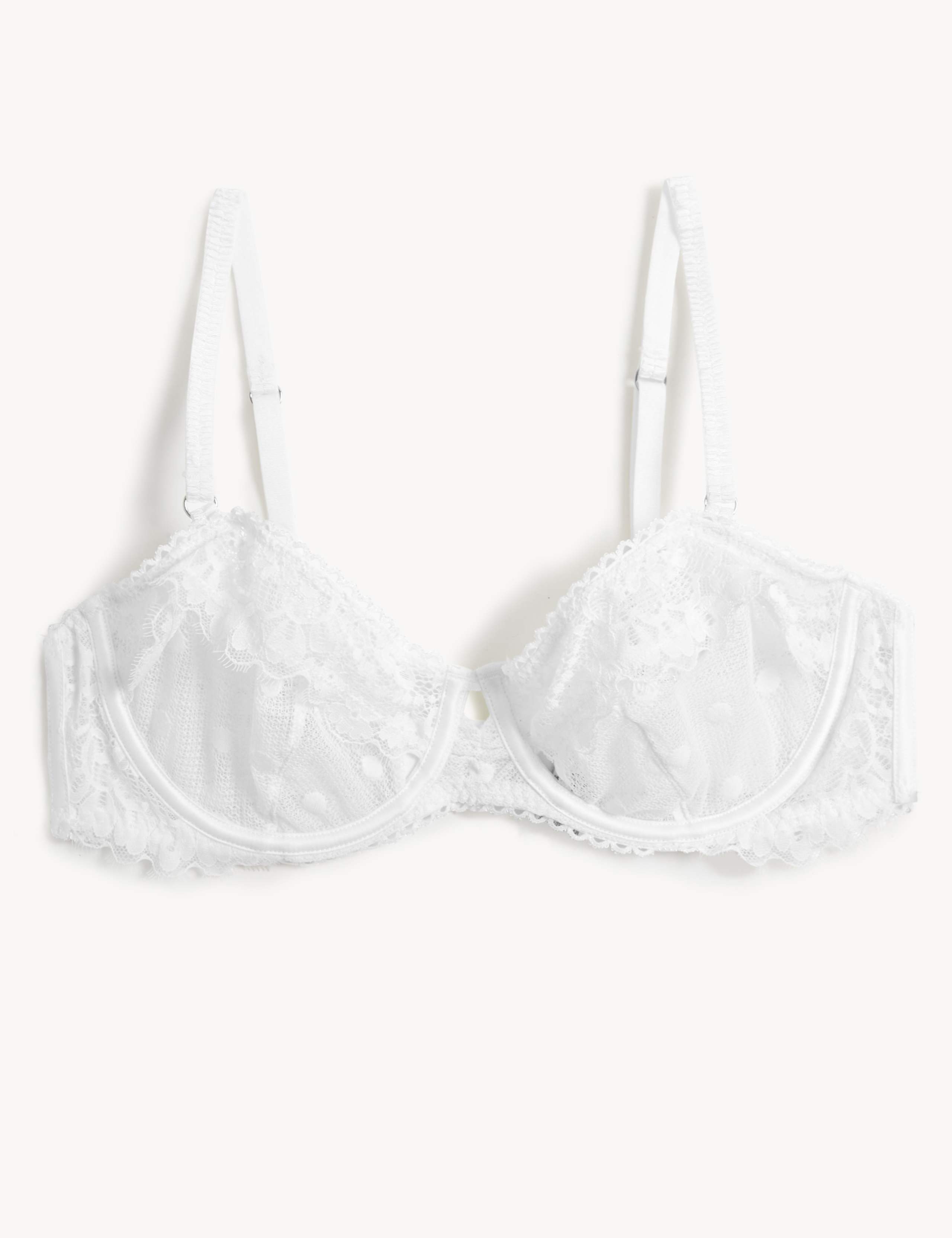 Linea Lace Cut Out Wired Balcony Bra A-E | Boutique | M&S