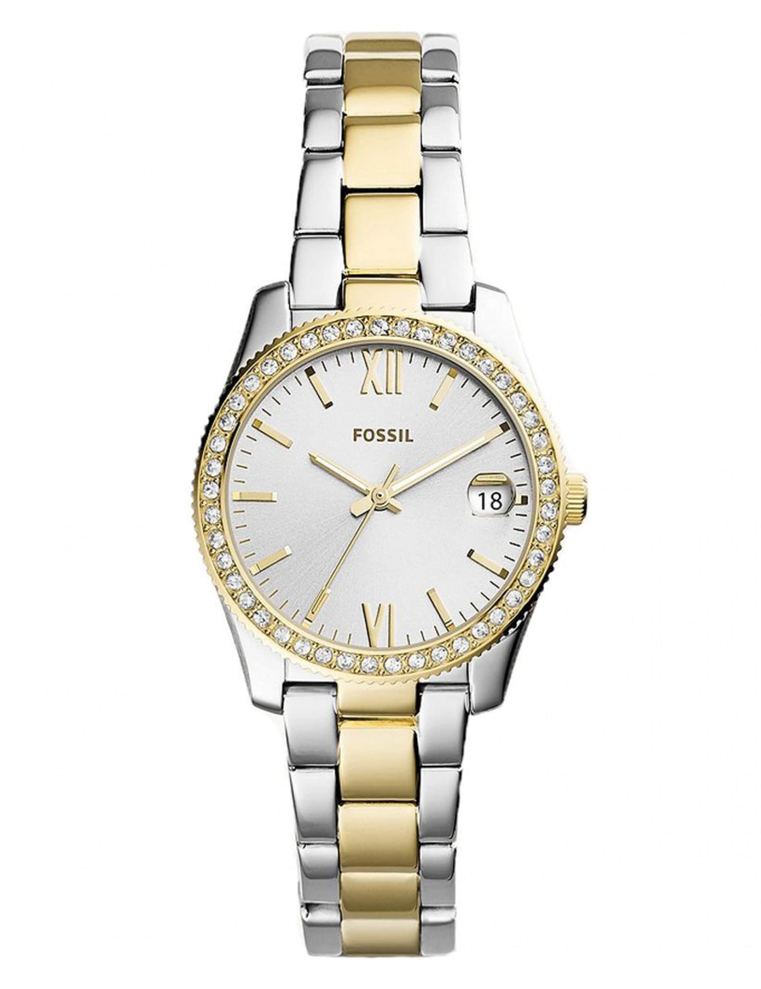 Fossil Scarlette Stainless Steel Watch | Fossil | M&S