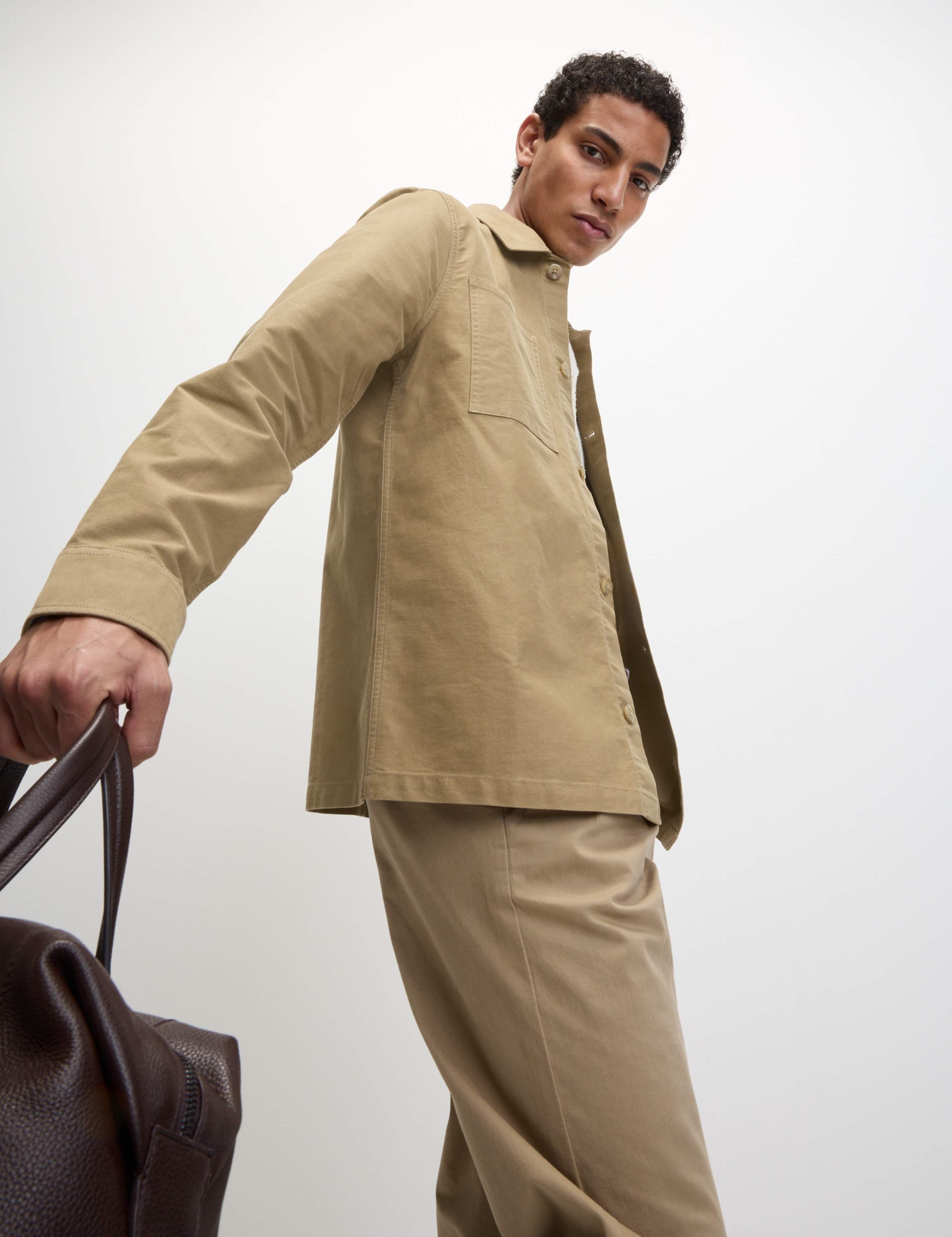 Cotton Rich Overshirt | M&S Collection | M&S