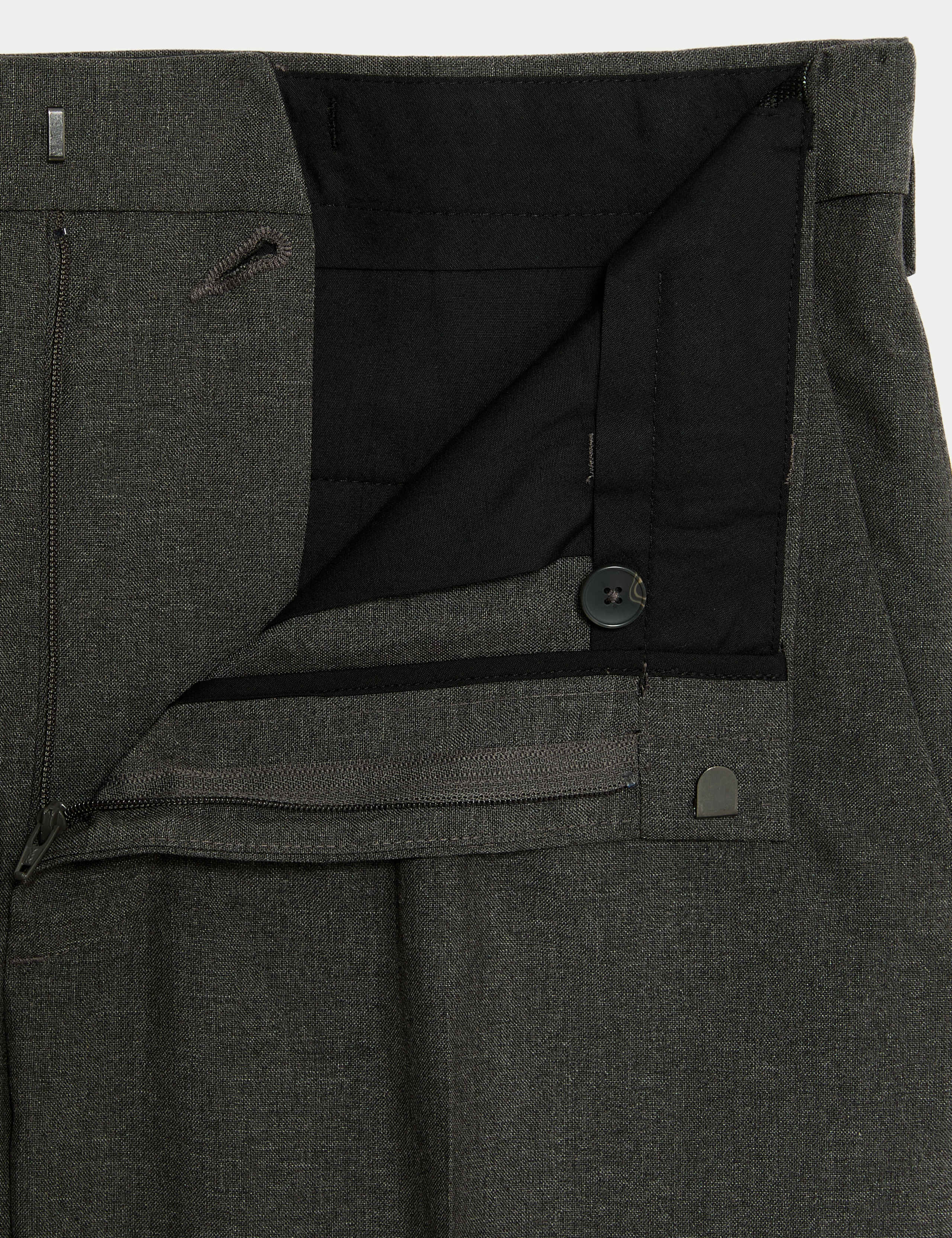 Slim Fit Single Pleat Trousers | M&S Collection | M&S