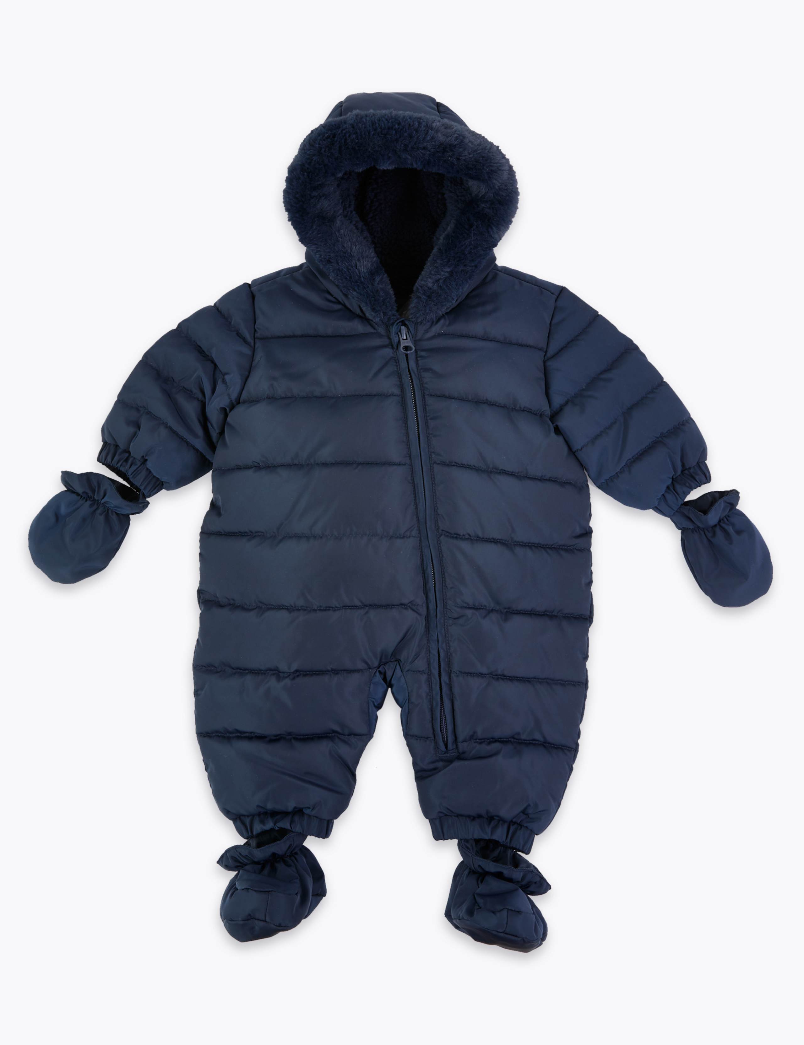 Padded Snowsuit (0-3 Yrs) | M&S IE