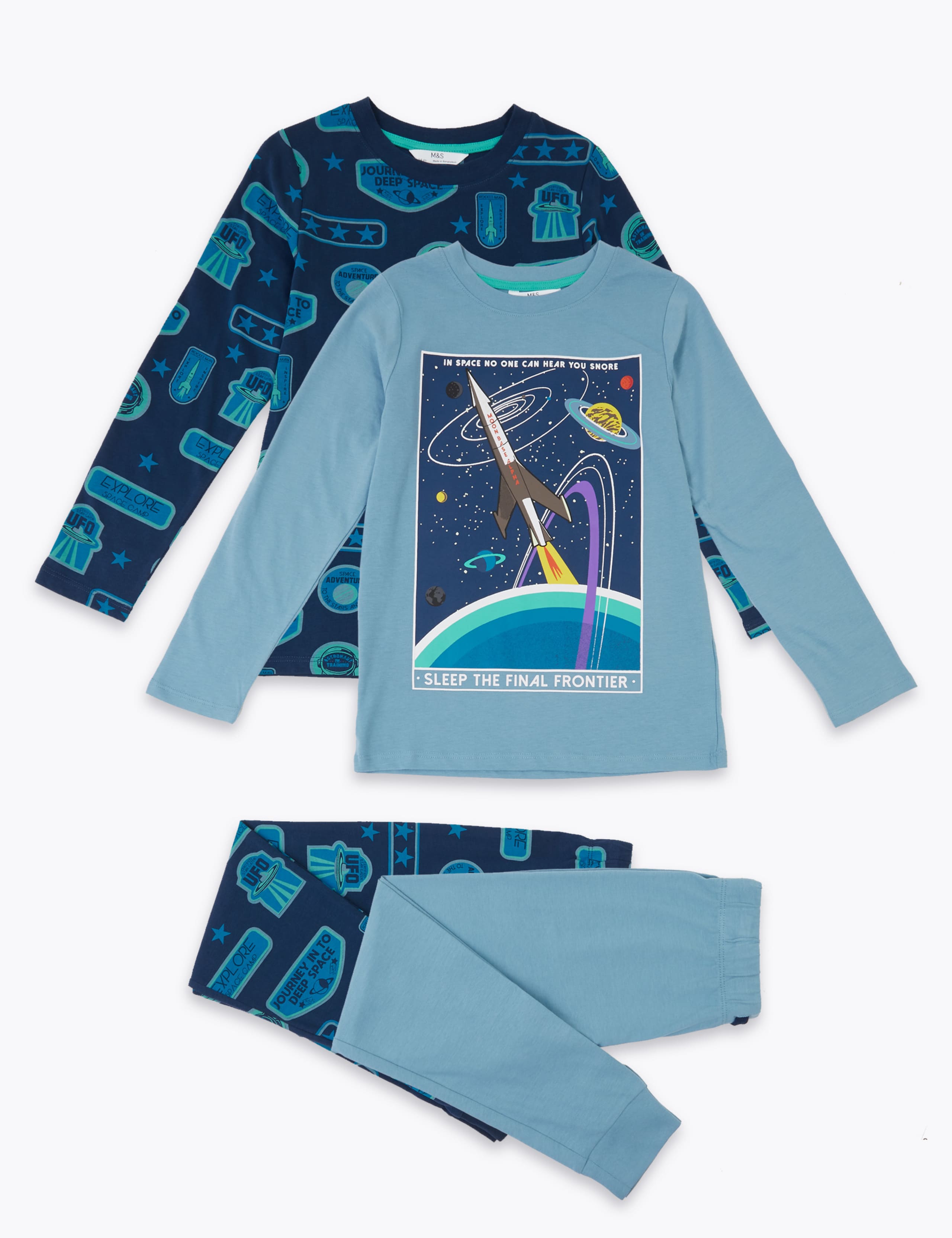 space print pyjamas