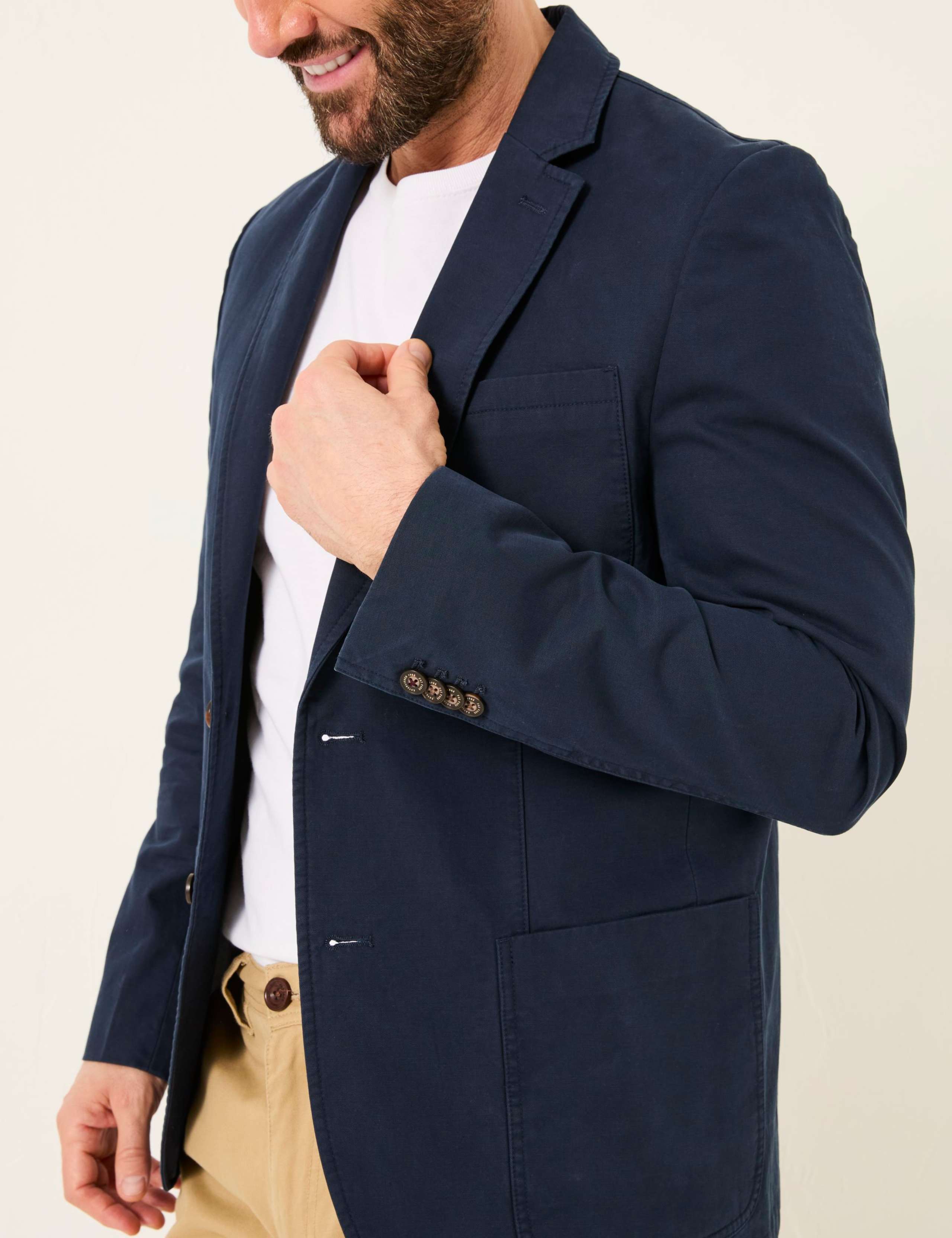 Regular Fit Pure Cotton Blazer | FatFace | M&S