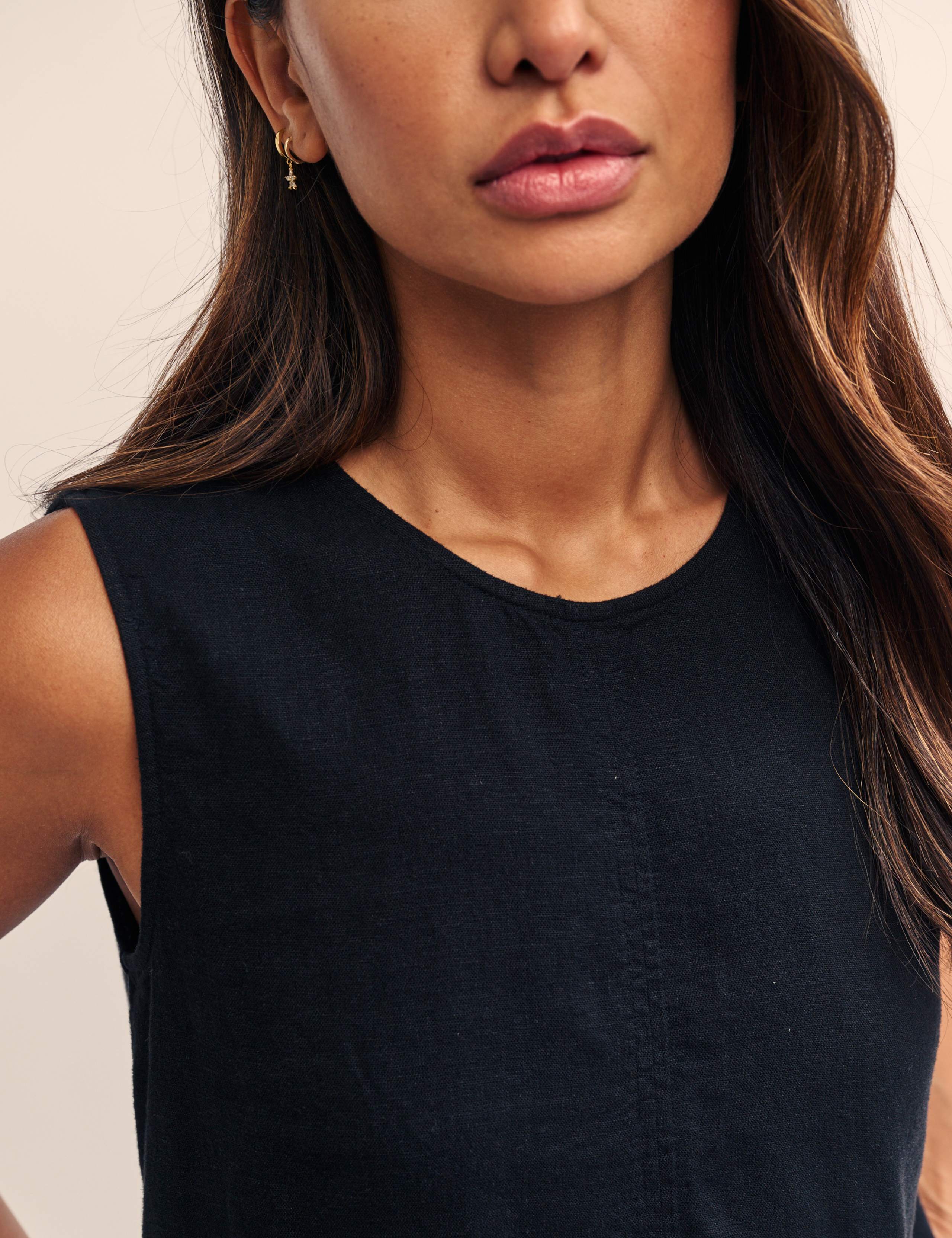 Linen Rich Tank Top | Nobody's Child | M&S