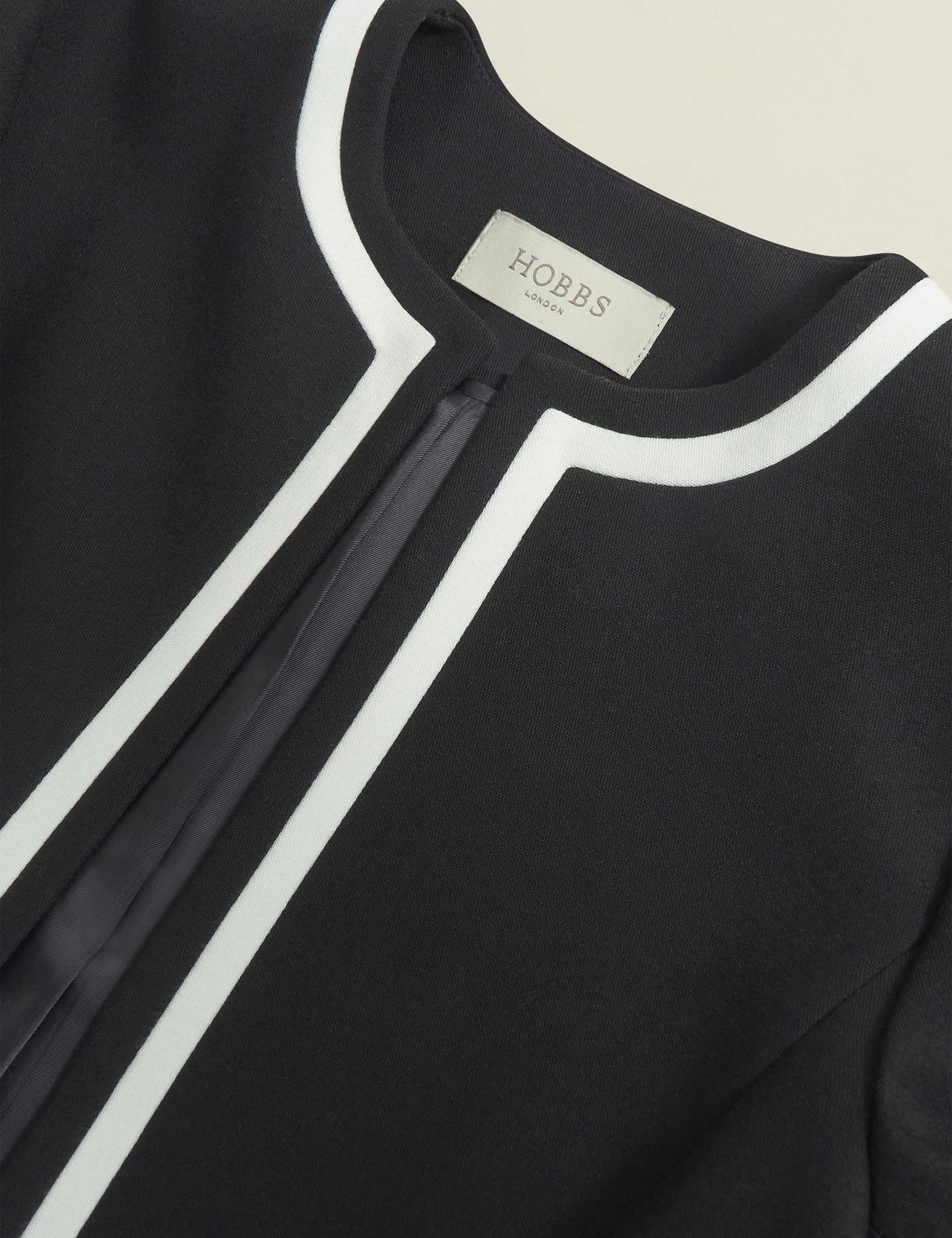 Monochrome Cropped Jacket | HOBBS | M&S