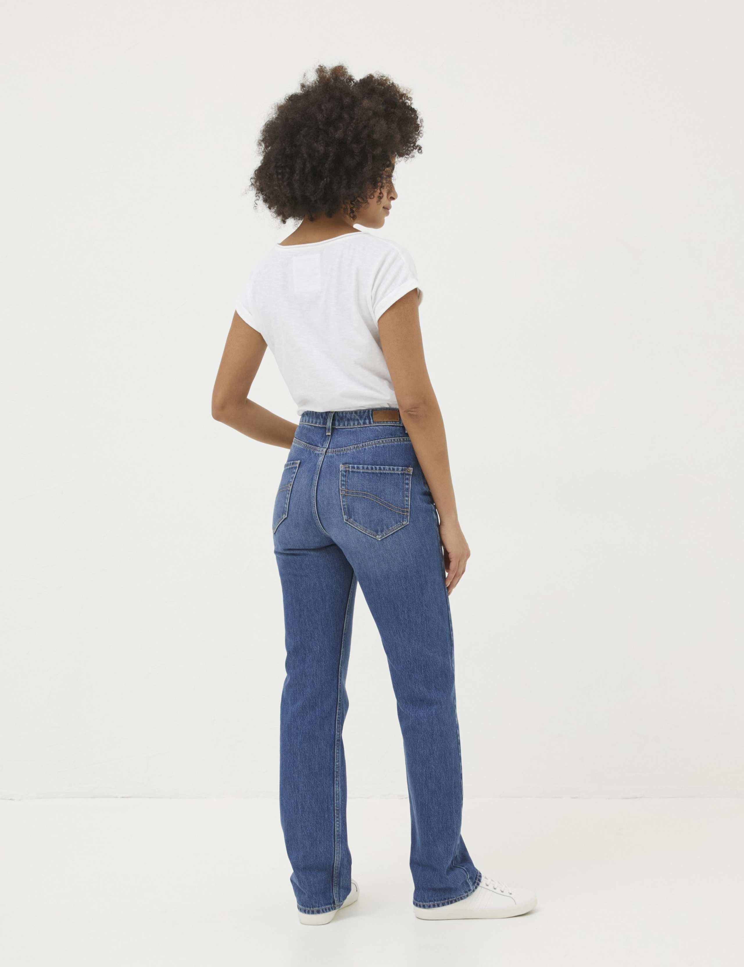 Mid Rise Straight Leg Jeans | FatFace | M&S