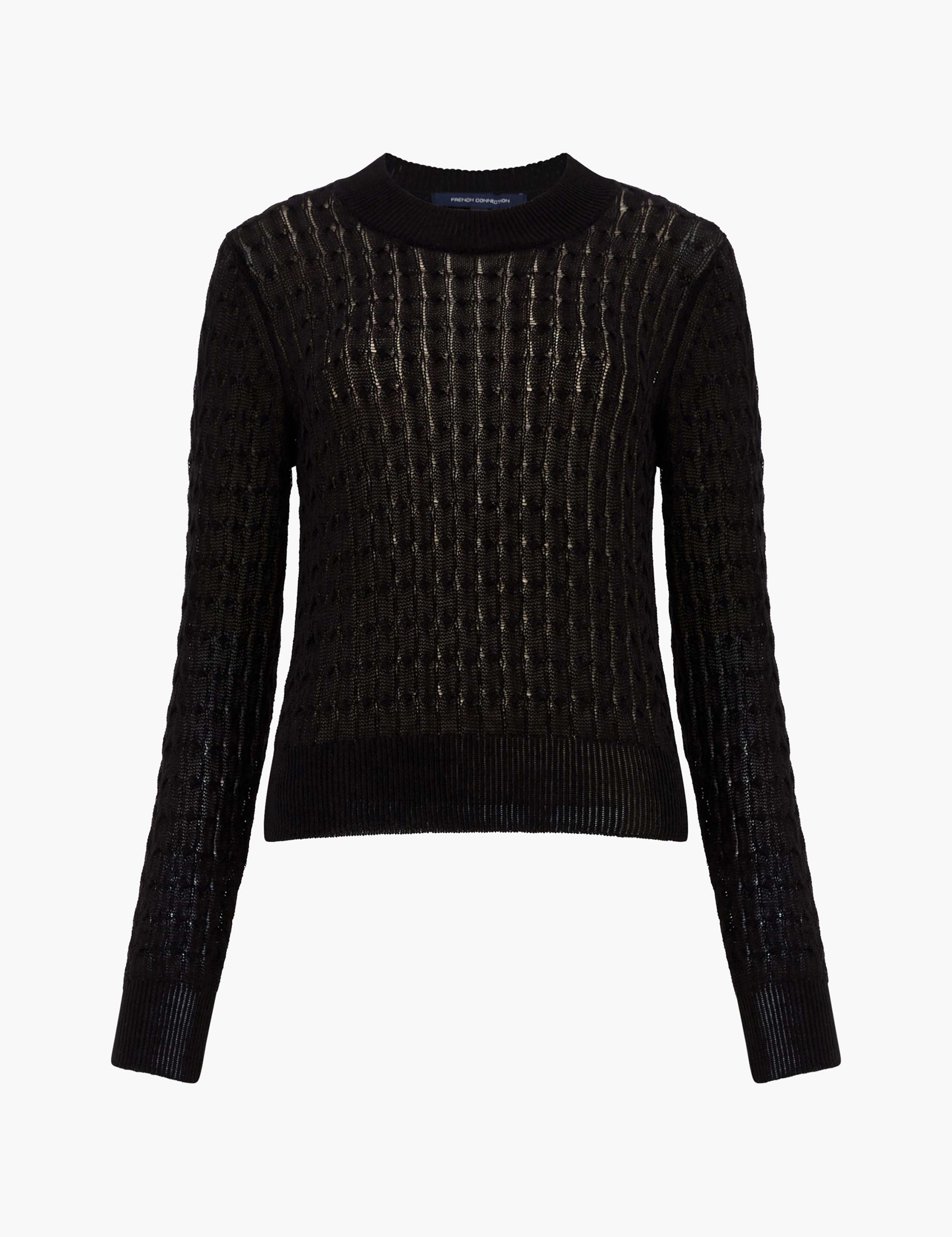 Cotton Rich Textured Jumper | French Connection | M&S