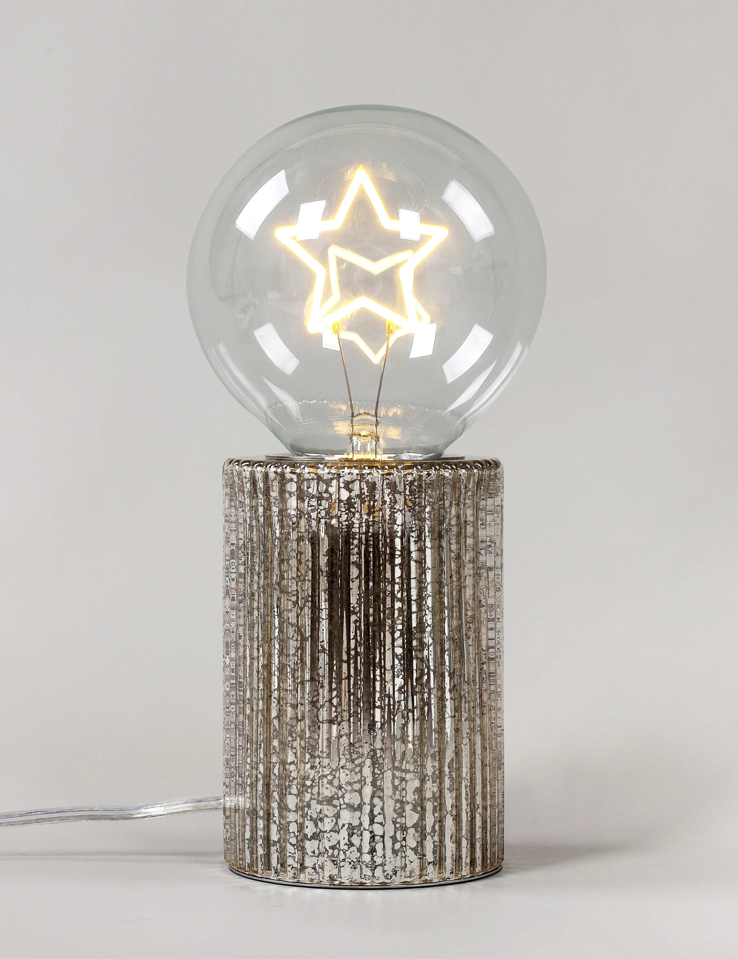 Glass Star Table Lamp | M&S Collection | M&S