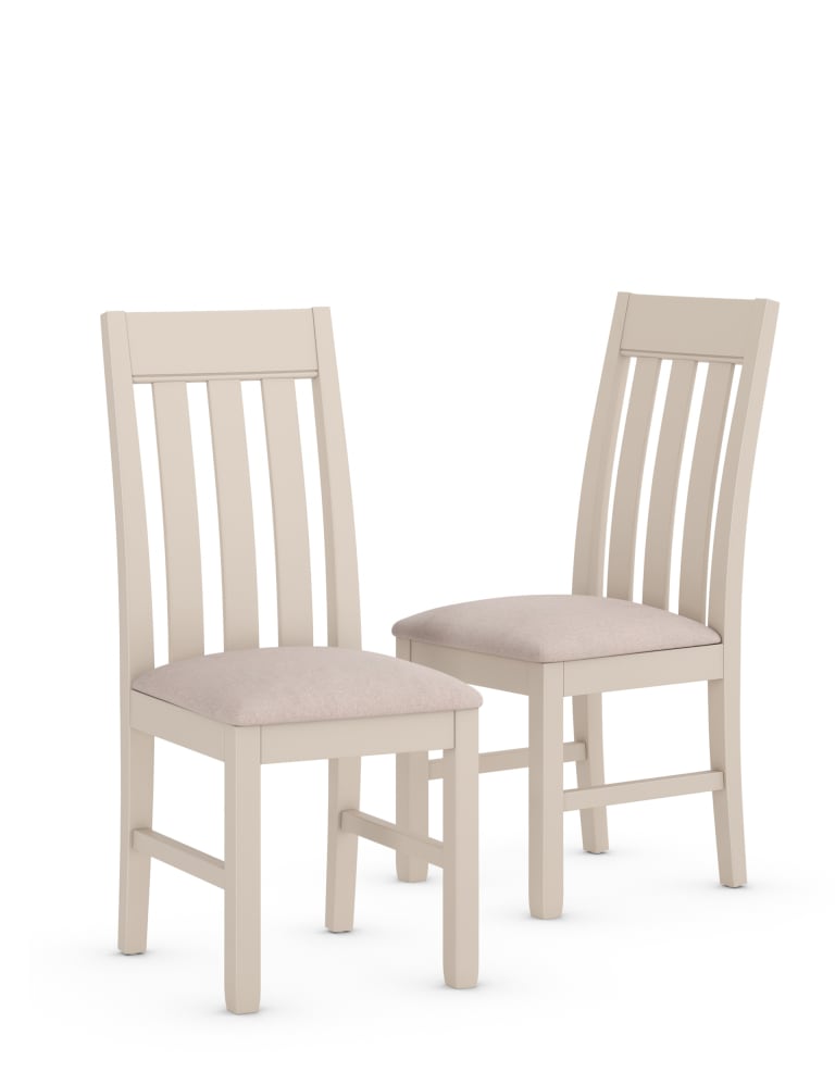 Set of 2 Padstow Putty Dining Chairs M S