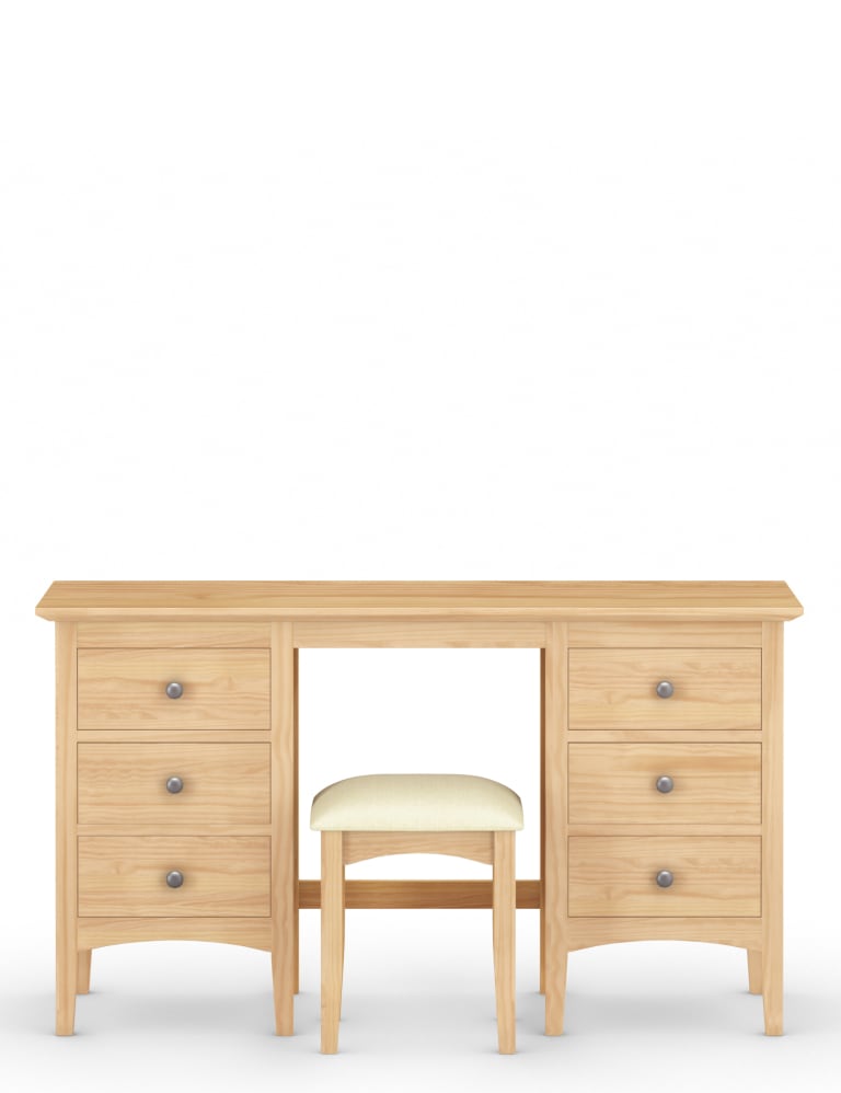 Hastings Light Natural Dressing Table Stool M S IE