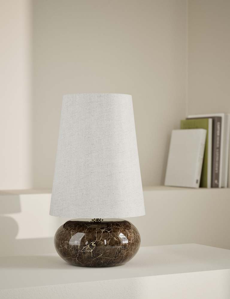 Leo Marble Table Lamp | M&S Collection | M&S
