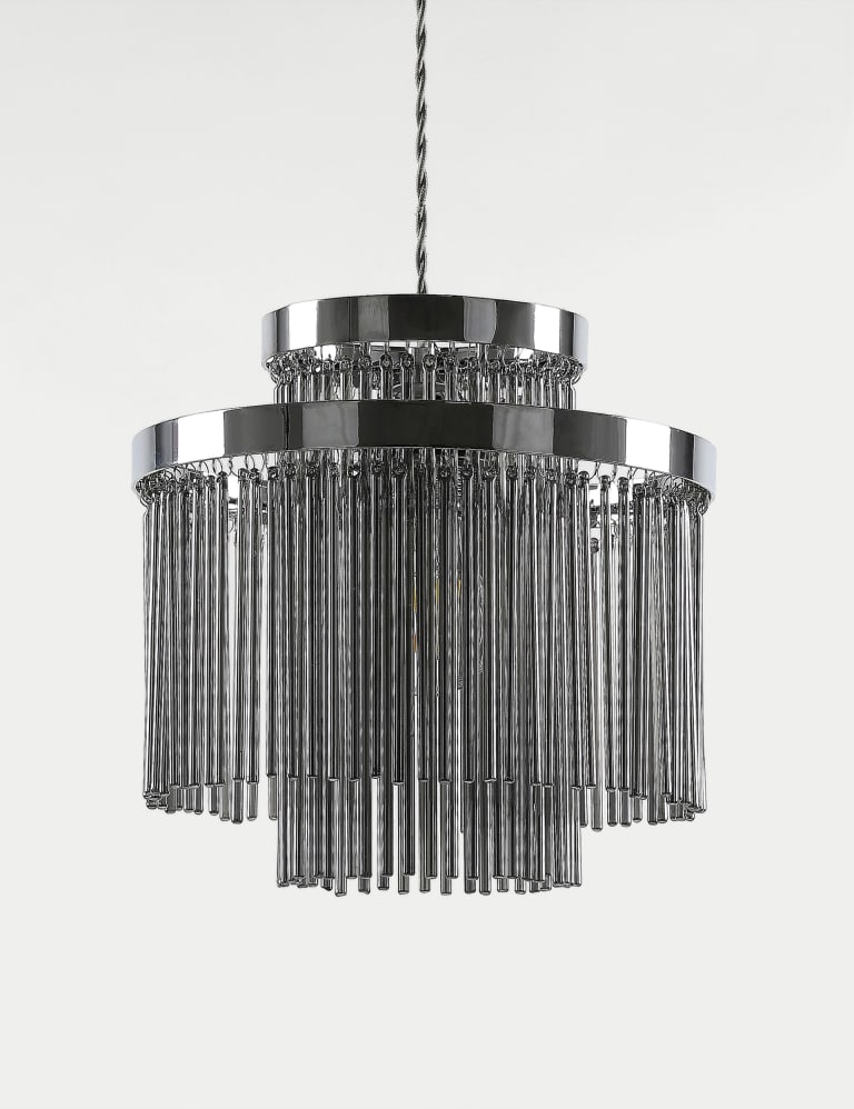 Monroe Glass Easy Fit Ceiling Lamp Shade | M&S Collection | M&S