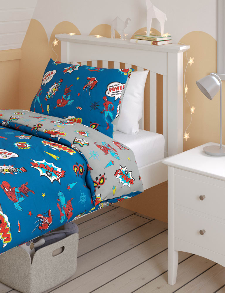 Spider-Man™ Comic Cotton Blend Bedding Set | M&S Collection | M&S