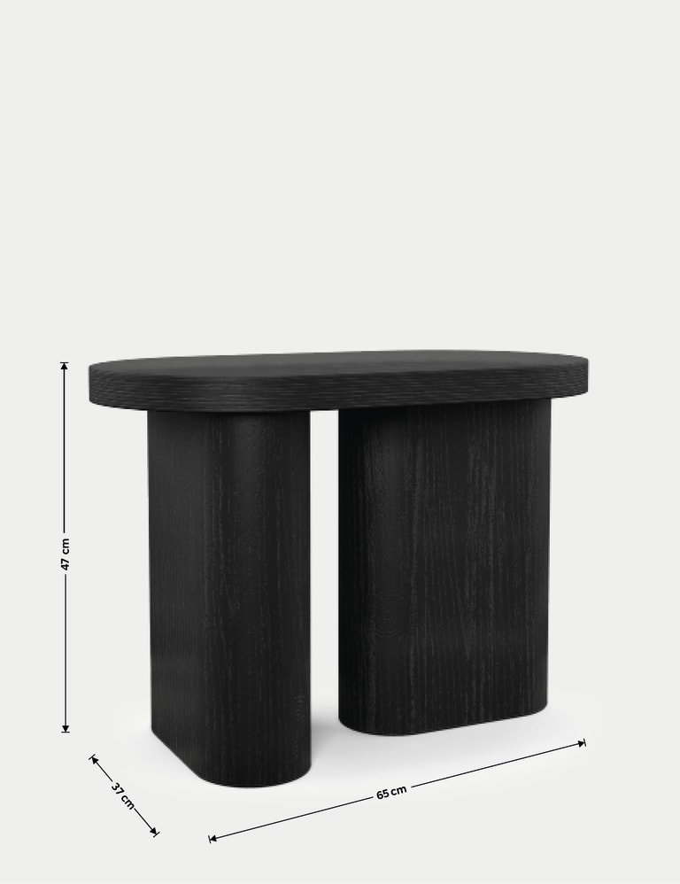 Capsule Shape Side Table | M&S X Kelly Hoppen | M&S
