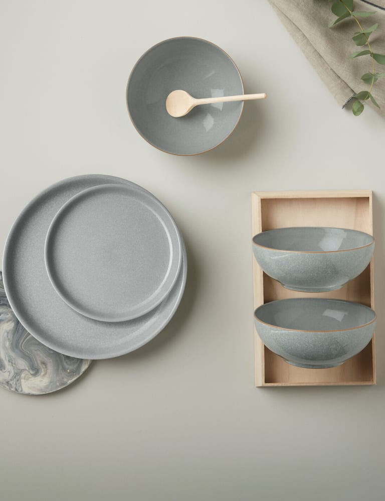 12 Piece Elements Coupe Dinner Set | Denby | M&S