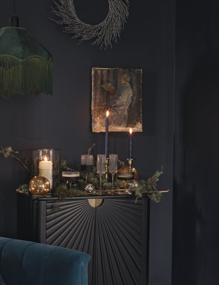 Set of 4 Handmade Celine Champagne Flutes | M&S Collection | M&S