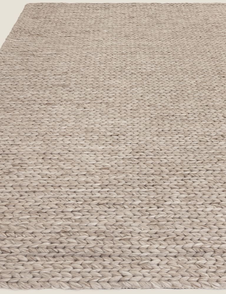 Wool Rich Braided Rug | Asiatic | M&S