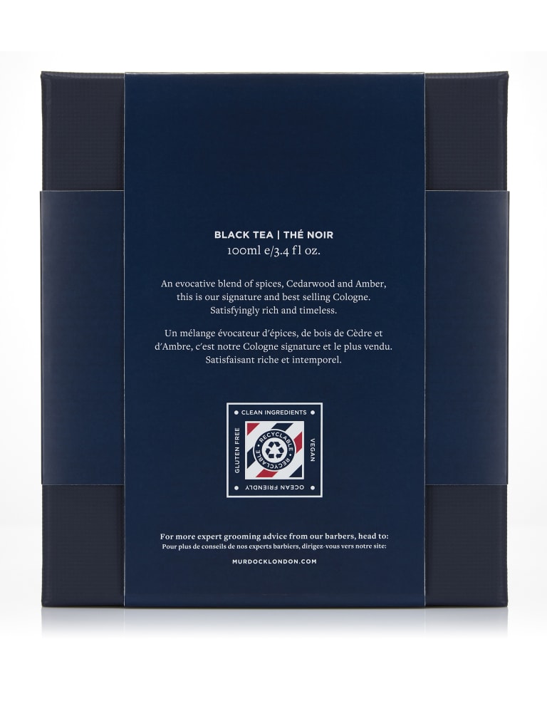 Black Tea Cologne 100ml | Murdock | M&S