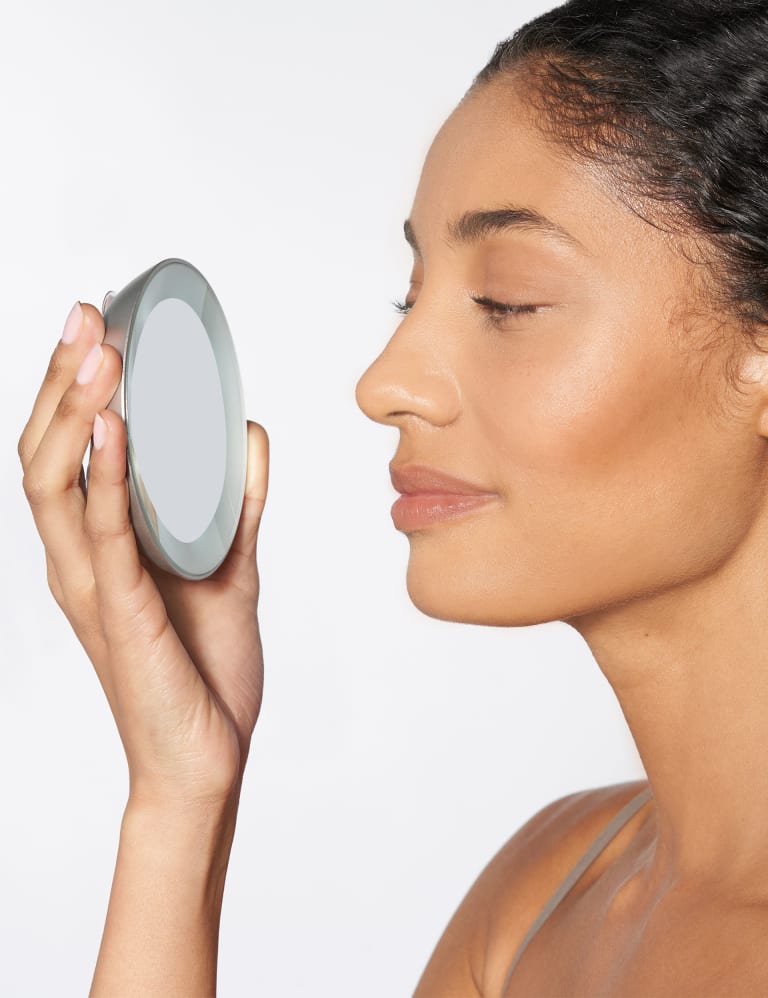 LED 15x Mini Mirror | TWEEZERMAN | M&S