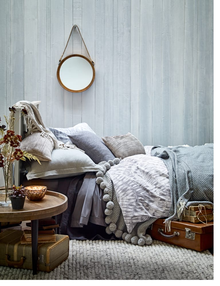 Dawson Grey Bed Frame M S IE