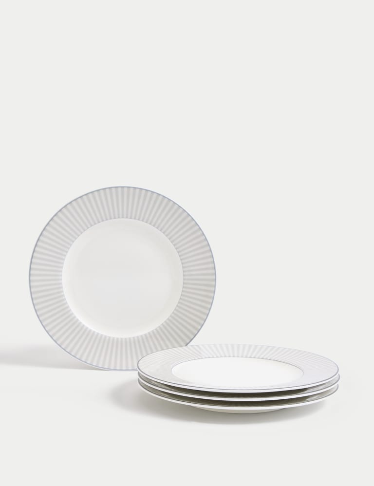 Set of 4 Hampton Side Plates | M&S Collection | M&S
