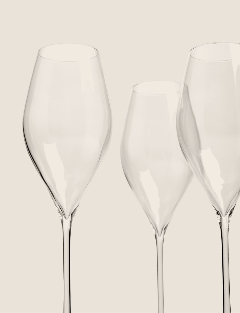Set of 4 Prosecco Glasses | The Sommelier's Edit | M&S
