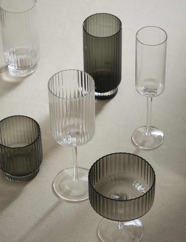 Set of 4 Handmade Celine Hi Ball Glasses | M&S Collection | M&S
