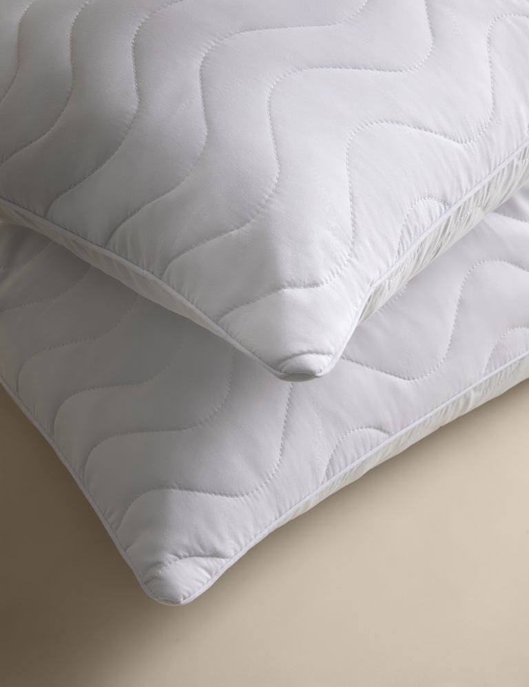 2pk Body Temperature Control Medium Pillows | Body Sensor™ | M&S