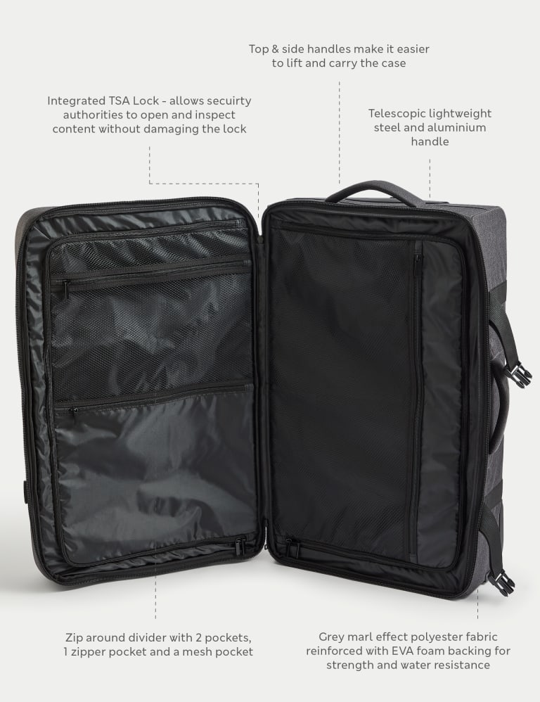 Banff Adventure 2 Wheel Soft Large Suitcase | M&S Collection | M&S