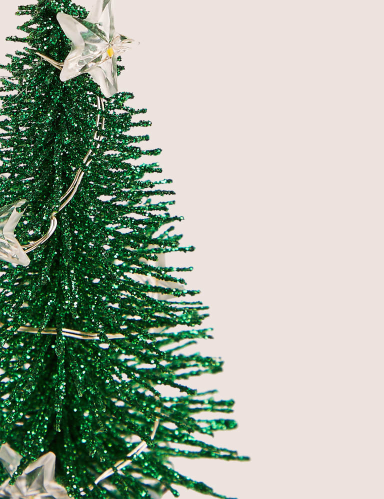 Set of 3 Light Up Mini Christmas Trees | M&S
