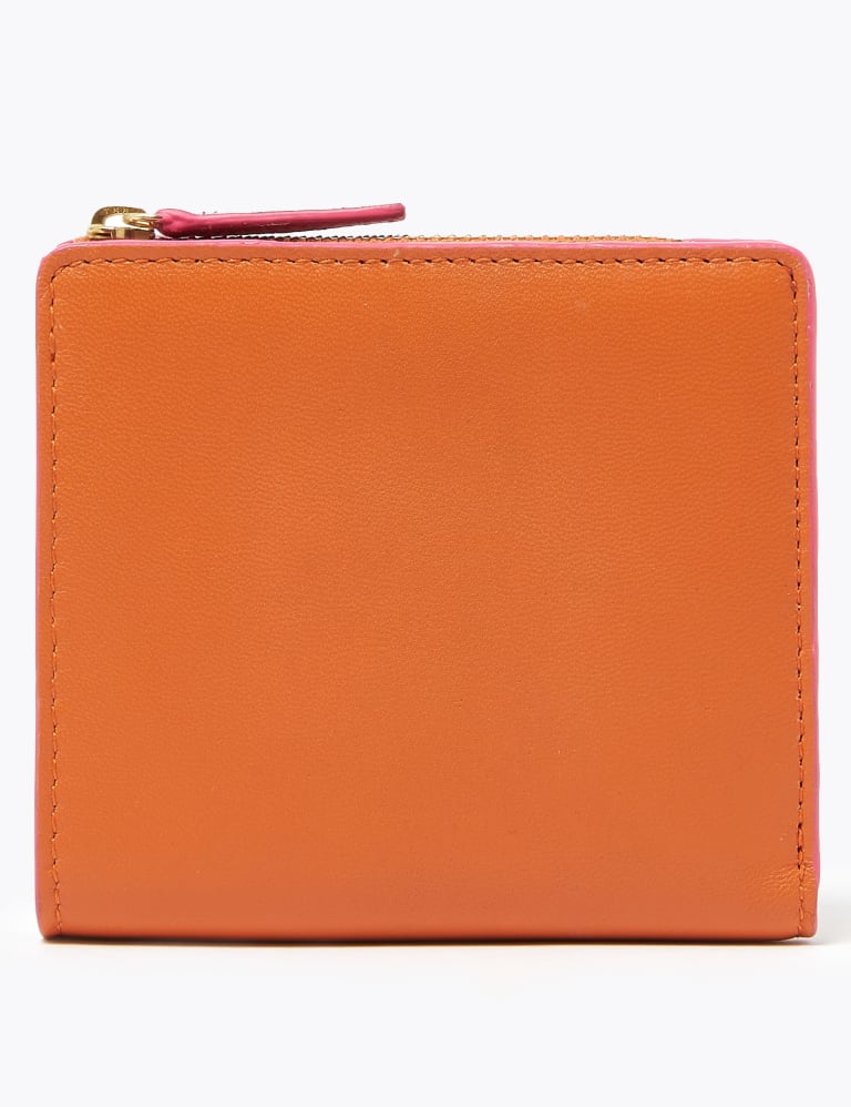 Leather Zip Around Purse | M&S Collection | M&S