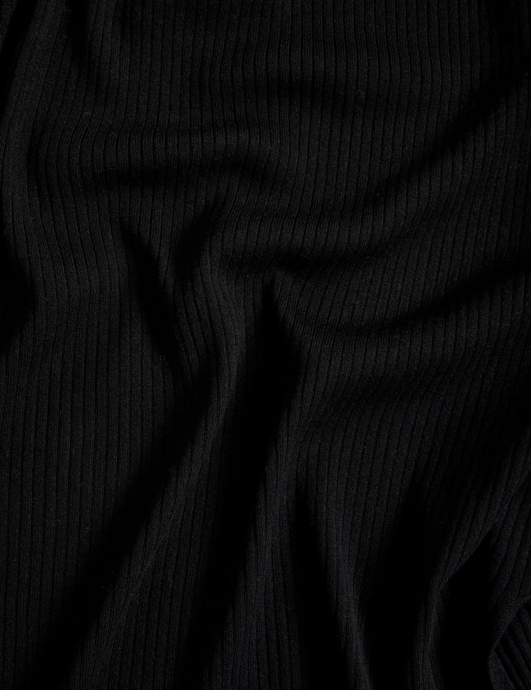 Ribbed Edge to Edge Longline Cardigan | M&S Collection | M&S