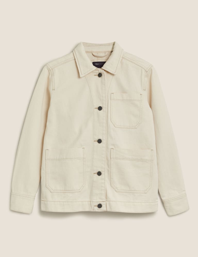 Denim Carpenter Jacket | M&S Collection | M&S