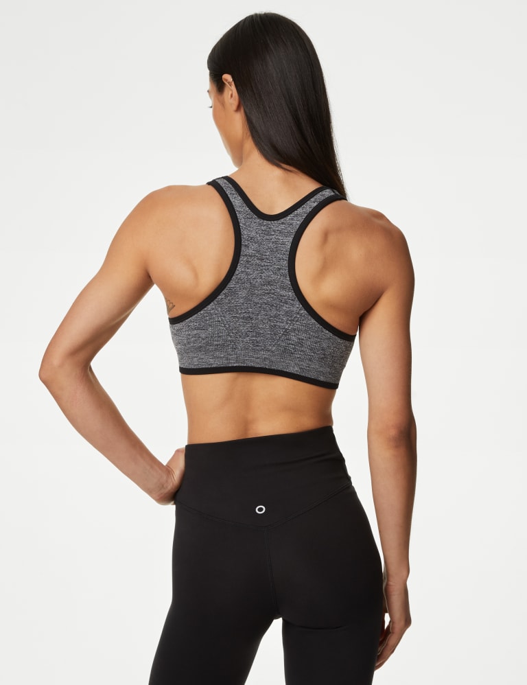 Reversible Seamless Medium Support Sports Bra | Goodmove | M&S