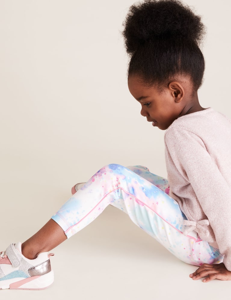 Tie Dye Print Leggings (2-7 Yrs) | M&S IE