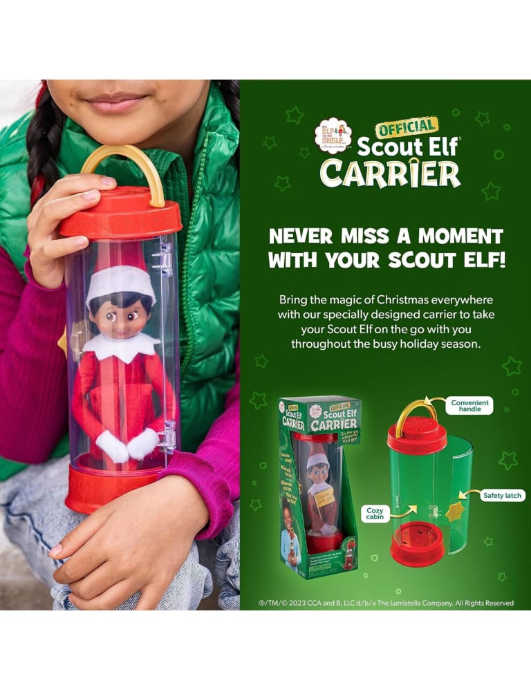 The Elf On The Shelf® Scout Elf Carrier (3+ Yrs) | The Elf On The Shelf ...