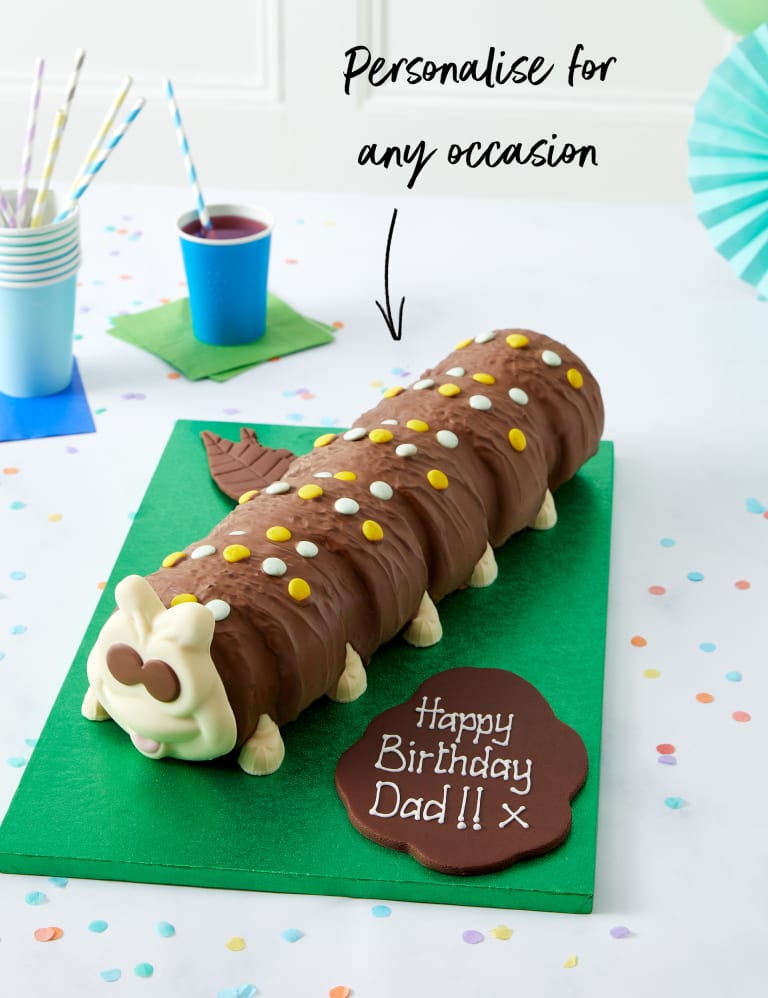 Personalised Giant Colin the Caterpillar™ Cake (Serves 40) | Colin the ...