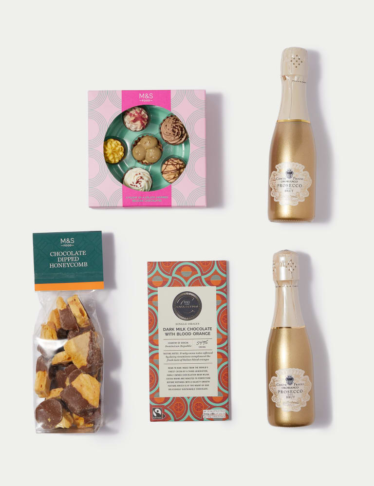 The Chocolate & Fizz Gift Box | M&S Collection | M&S