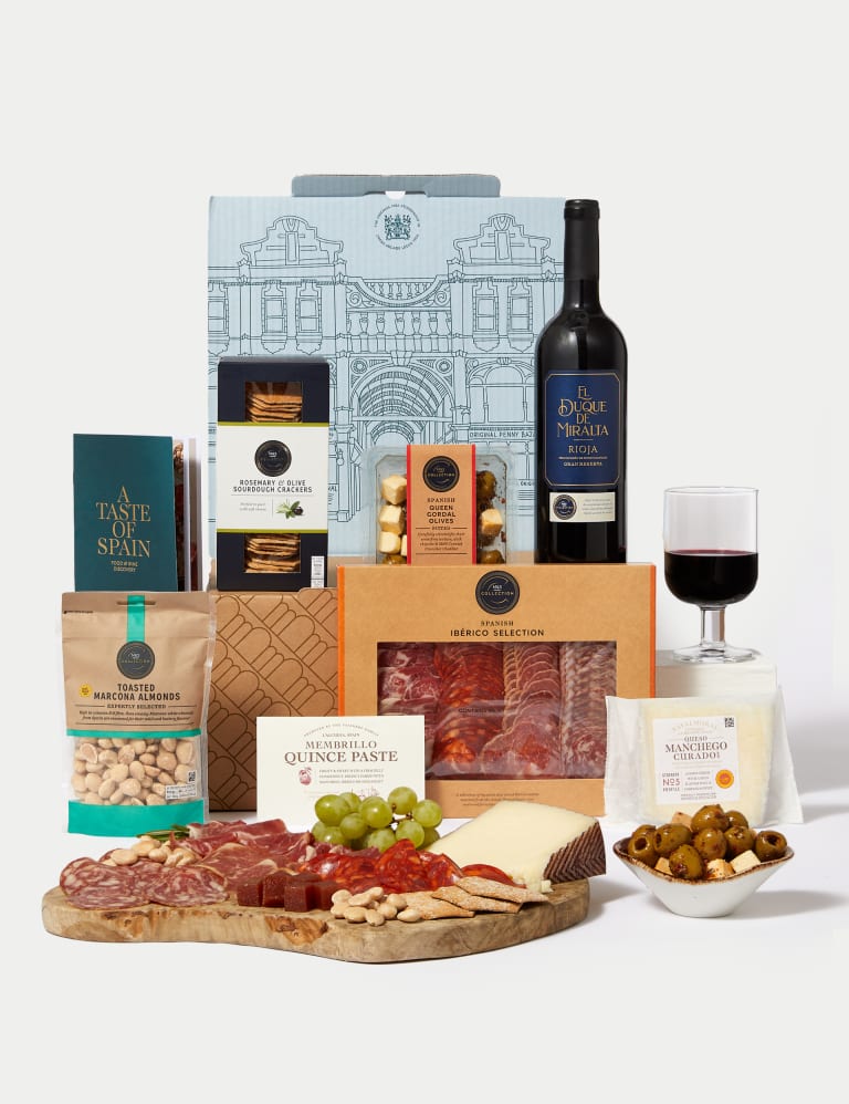 Spanish Food & Wine Pairing Gift Box | M&S Collection | M&S