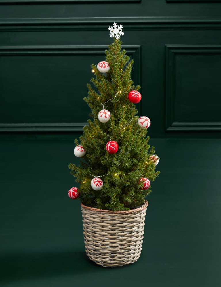Luxury Felt Decorated Christmas Tree M S