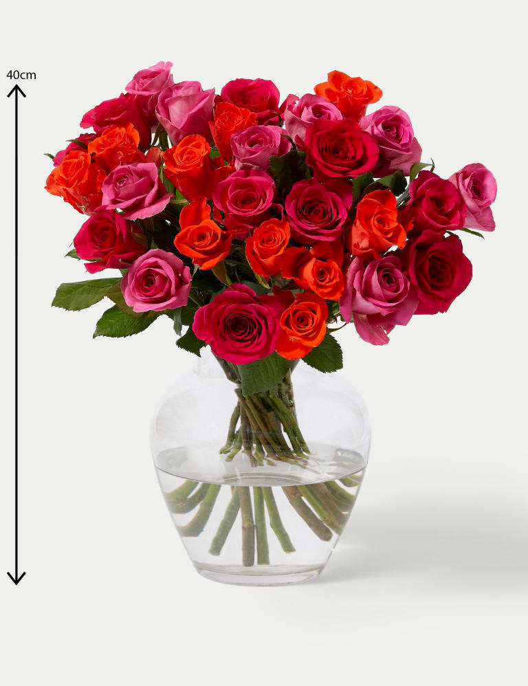 Radiant Rose Abundance Bouquet | M&S